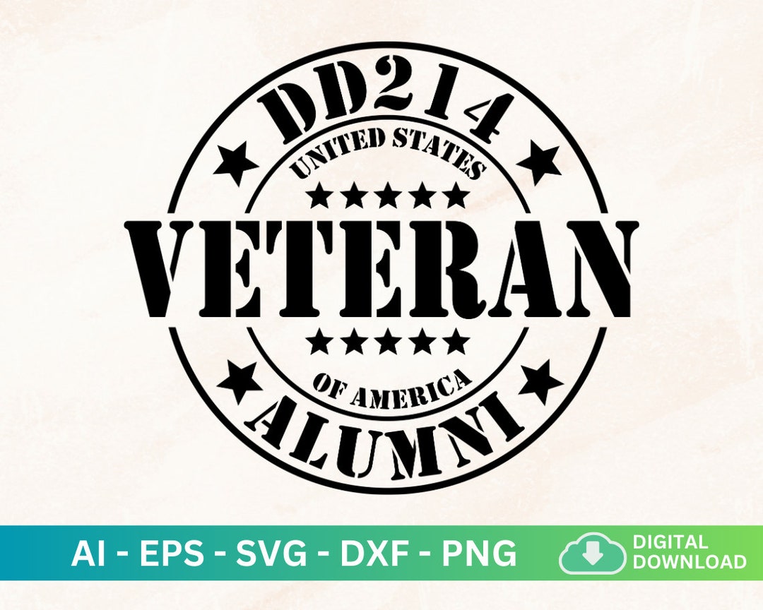 DD214 Veteran Svg Png, Veteran Alumni Svg, Veteran Day T Shirt Svg ...