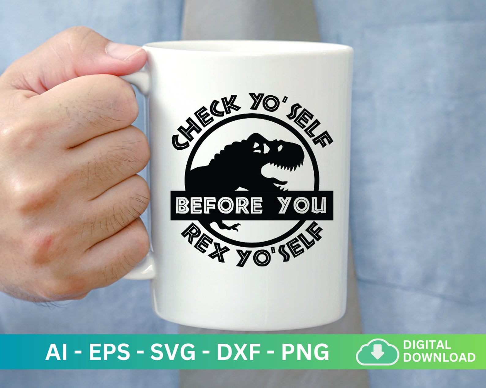 Check Yo' Self Before You Rex Yo' Self Svg, Rex Yourself Svg, Funny ...