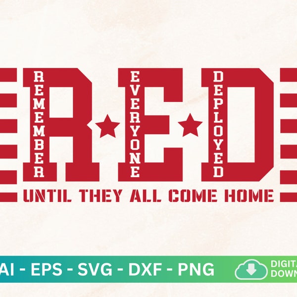 Red Friday Svg - Etsy