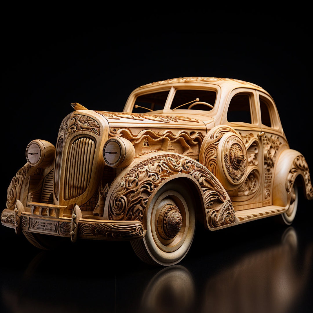 Exquisite Wood Carvings for Car Table Decoration Handcrafted - Etsy