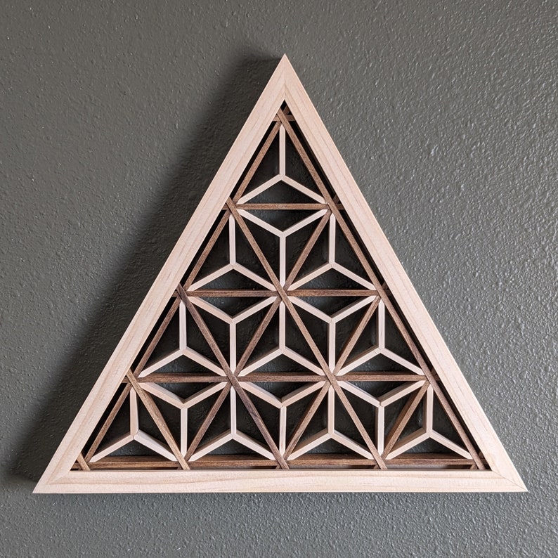 Wooden Decorative Wall Art - Kumiko - Etsy