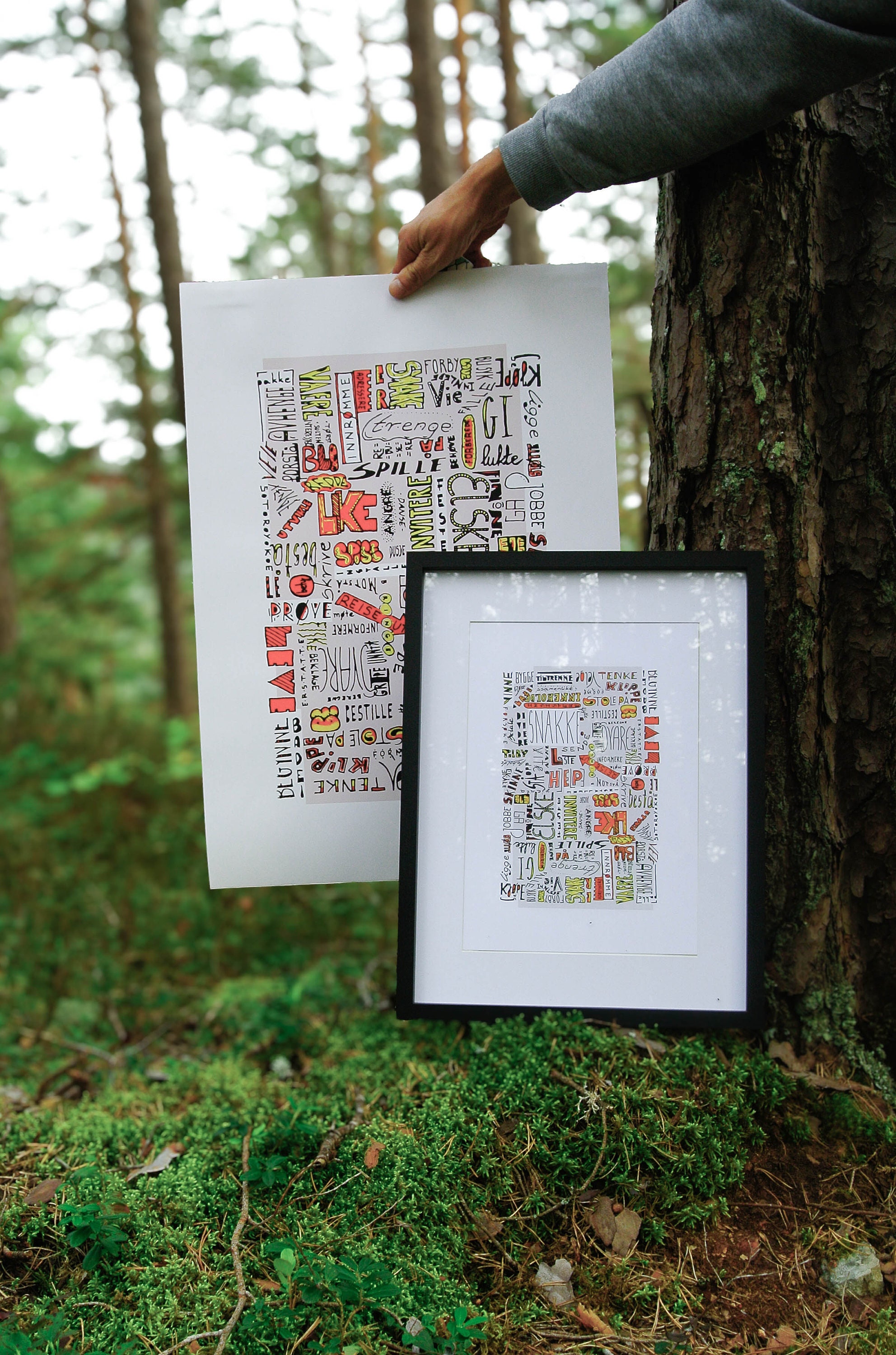 Top 100 Most Common Norwegian Verbs A2 Poster With Handwritten - Etsy