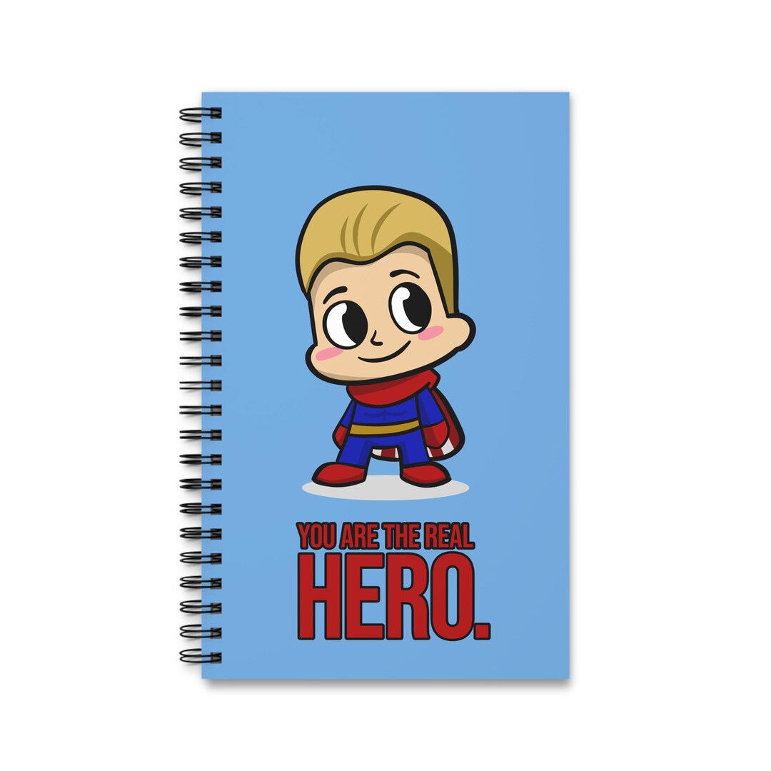 Cute Cartoon Homelander Spiral Notebook the Boys Inspired you Are the ...