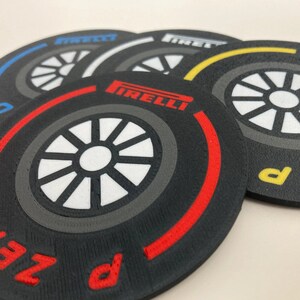F1 Wheel Coaster - 3D Printed Formula 1 Inspired Drink Coaster - Etsy