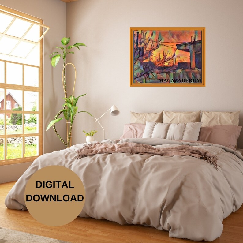 Printable NATURAL LANDSCAPE Oil PAINTING in Pdf Format Unique ...