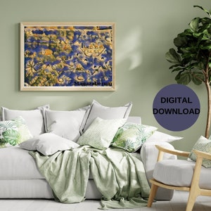 Unique Oil Painting Artonly 1 Availableoil Paintingdigital Artprintable ...