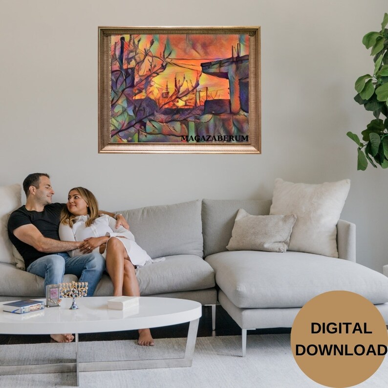 Printable NATURAL LANDSCAPE Oil PAINTING in Pdf Format Unique ...