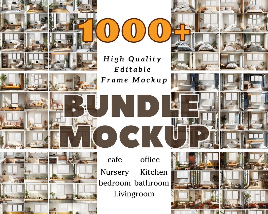 1000+ Mega Mockup Bundle | All Mockups Bundle | Whole Shop Bundle ...