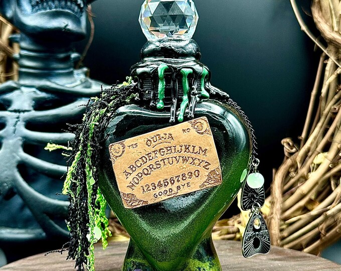 The Ouija | GREEN | Potion Bottle | Color Changing Potion | Dark Potion ...