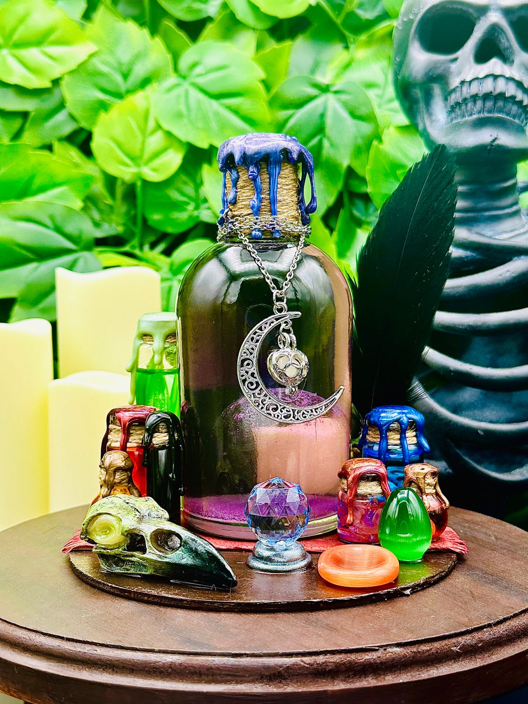 Alchemy Potion Set Potion Bottle Spell Bottles Magic Potions Fantasy ...