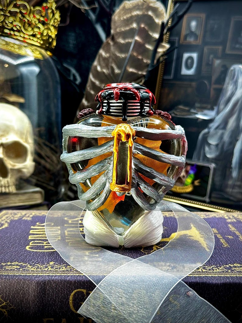 The Leaf - Frankenstein Movie Inspired, Potion Bottle, Mixed-media ...