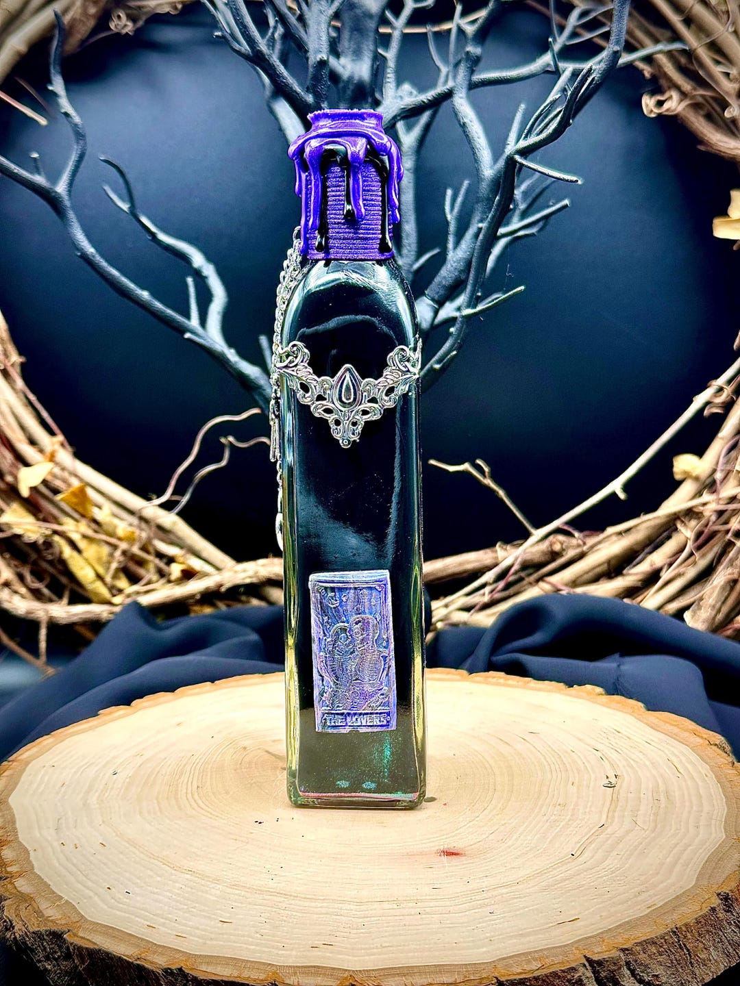 Color Changing Potion Bottle: Gothic Decor - the Lovers Dying Wish - Etsy