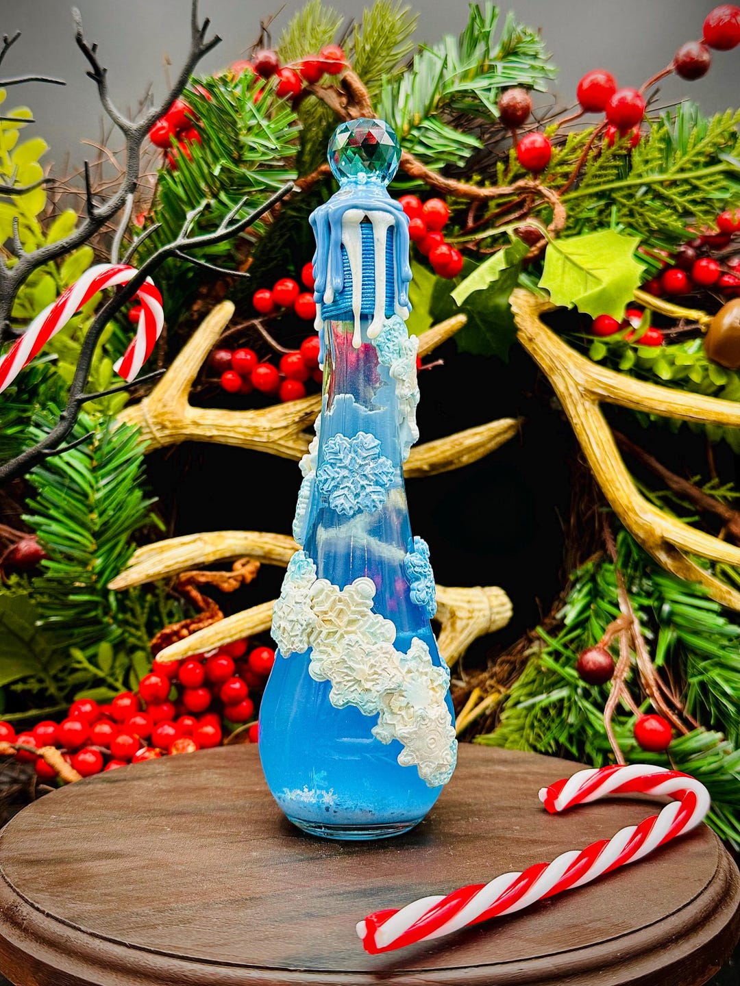 NEW | Frosted Kiss | Potion Bottle | Magic Potion | Snowflakes ...