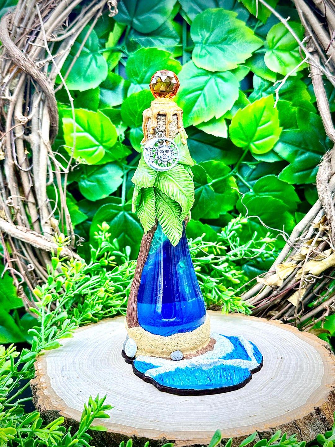Ocean Sunset Color-changing Potion Bottle: Beach Decor - Etsy