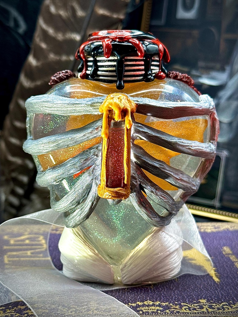 The Leaf - Frankenstein Movie Inspired, Potion Bottle, Mixed-media ...