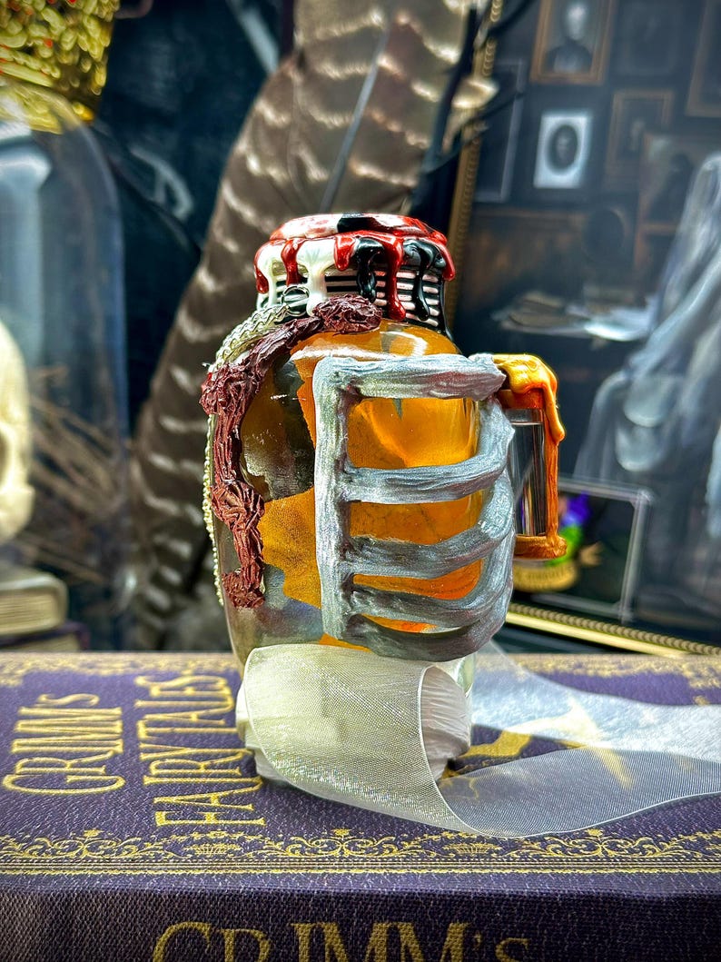 The Leaf - Frankenstein Movie Inspired, Potion Bottle, Mixed-media ...