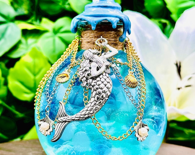 Mermaid Dreams | Static Potion Bottle | Spell Bottle | Cosplay | Water ...