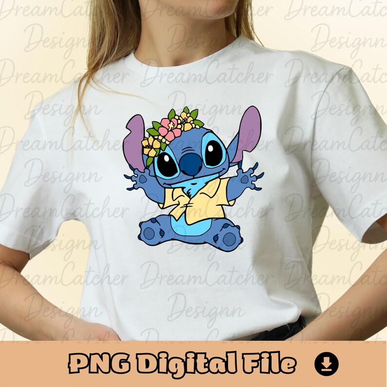 Stitch Png, Retro Stitch Png, Stitch Clipart, Stitch Floral Png, Funny ...