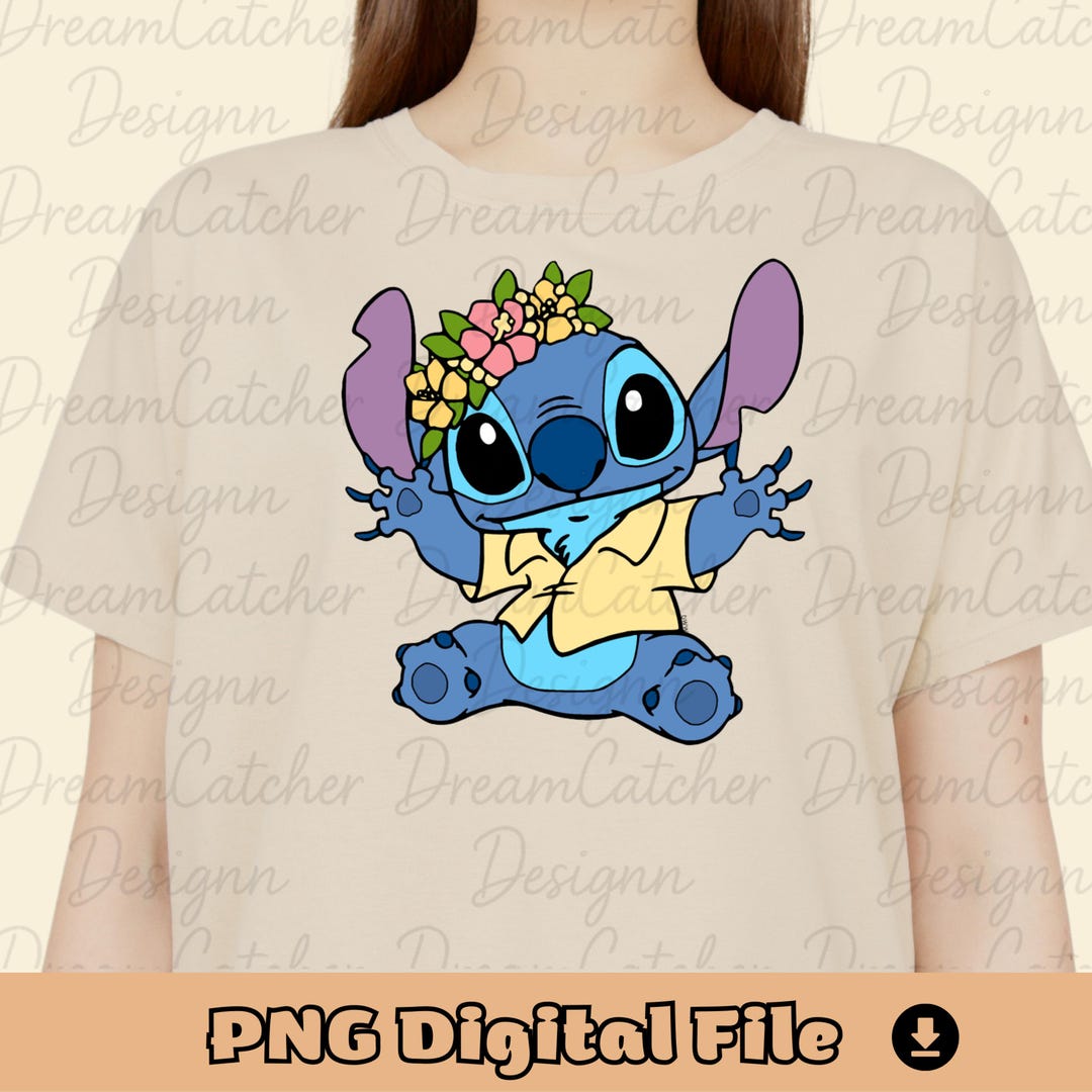 Stitch Png, Retro Stitch Png, Stitch Clipart, Stitch Floral Png, Funny ...