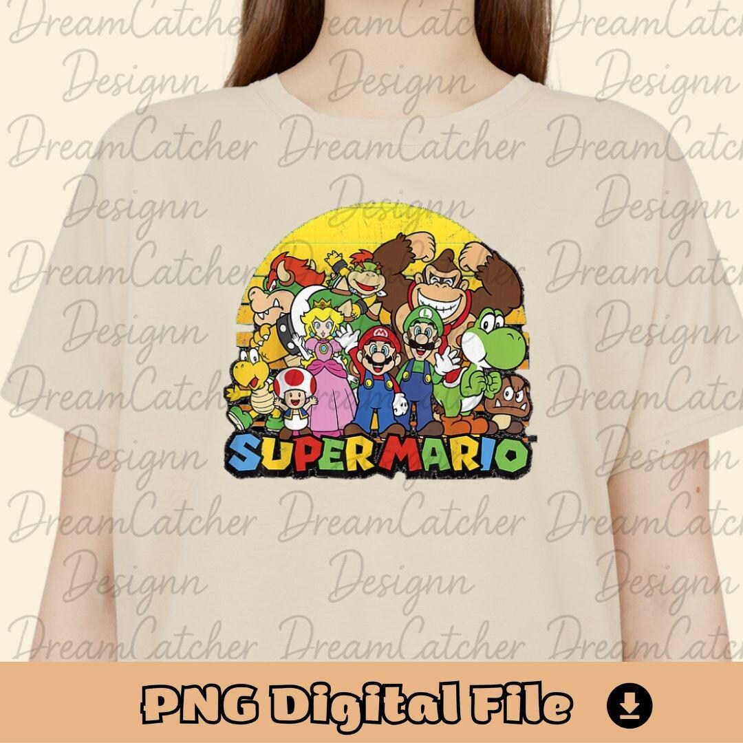 Super Mario Collage Png, Super Mario Clipart, Printable Mario Png ...