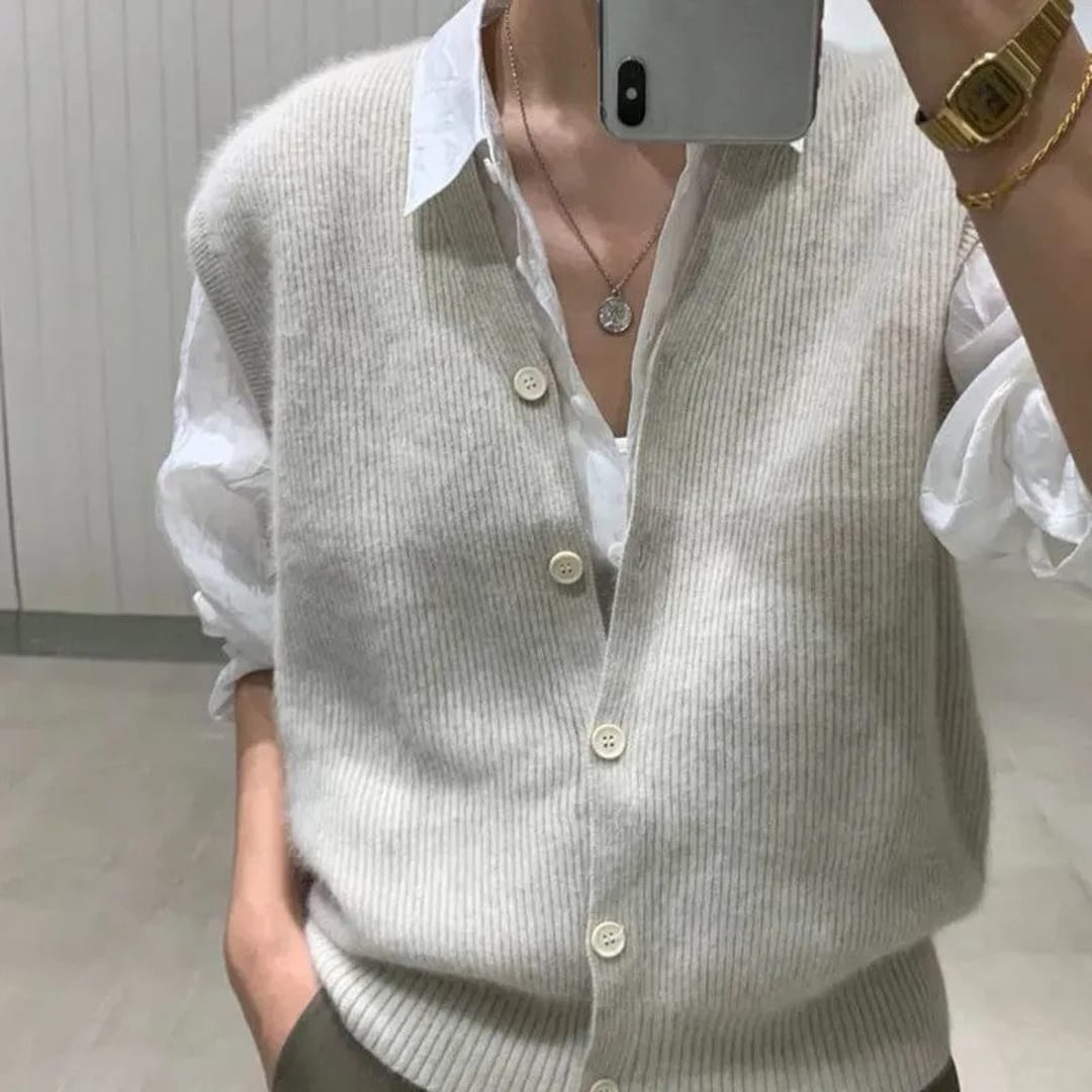 Gilet pull Cardigan pour femmes, gilets tricotés, gilet de bureau pour ...