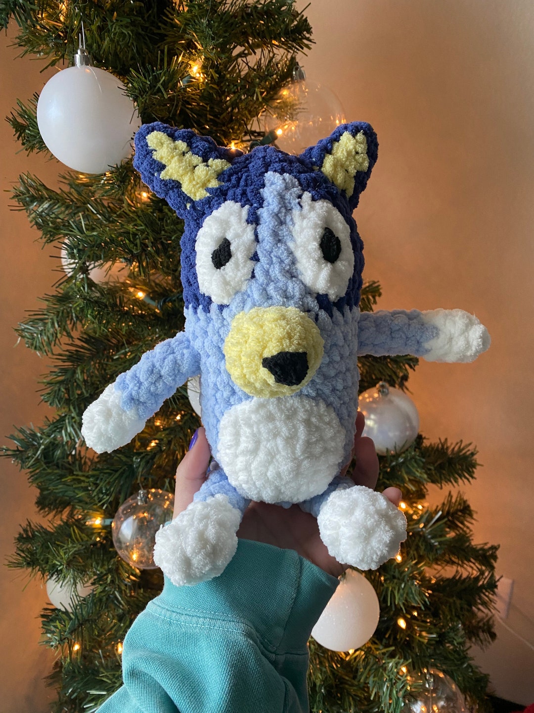 Crocheted Amigurumi Bluey - Etsy