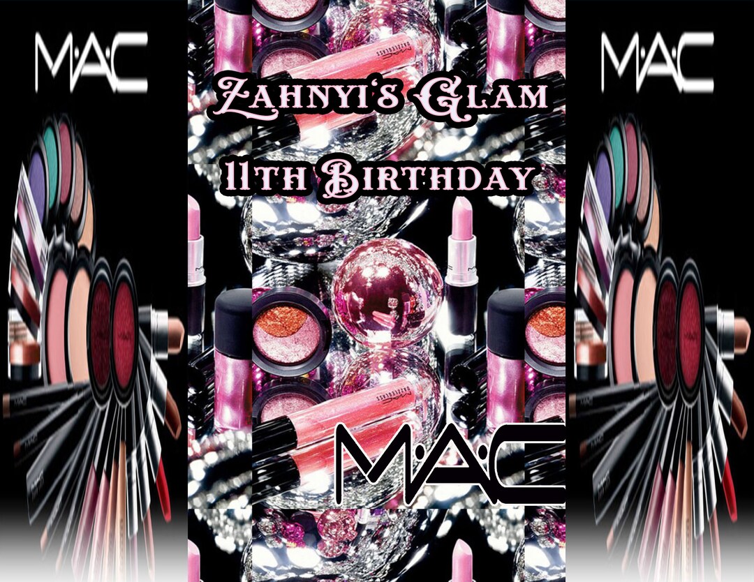 MAC Makeup Chip Bag Wrapper/ Digital File - Etsy