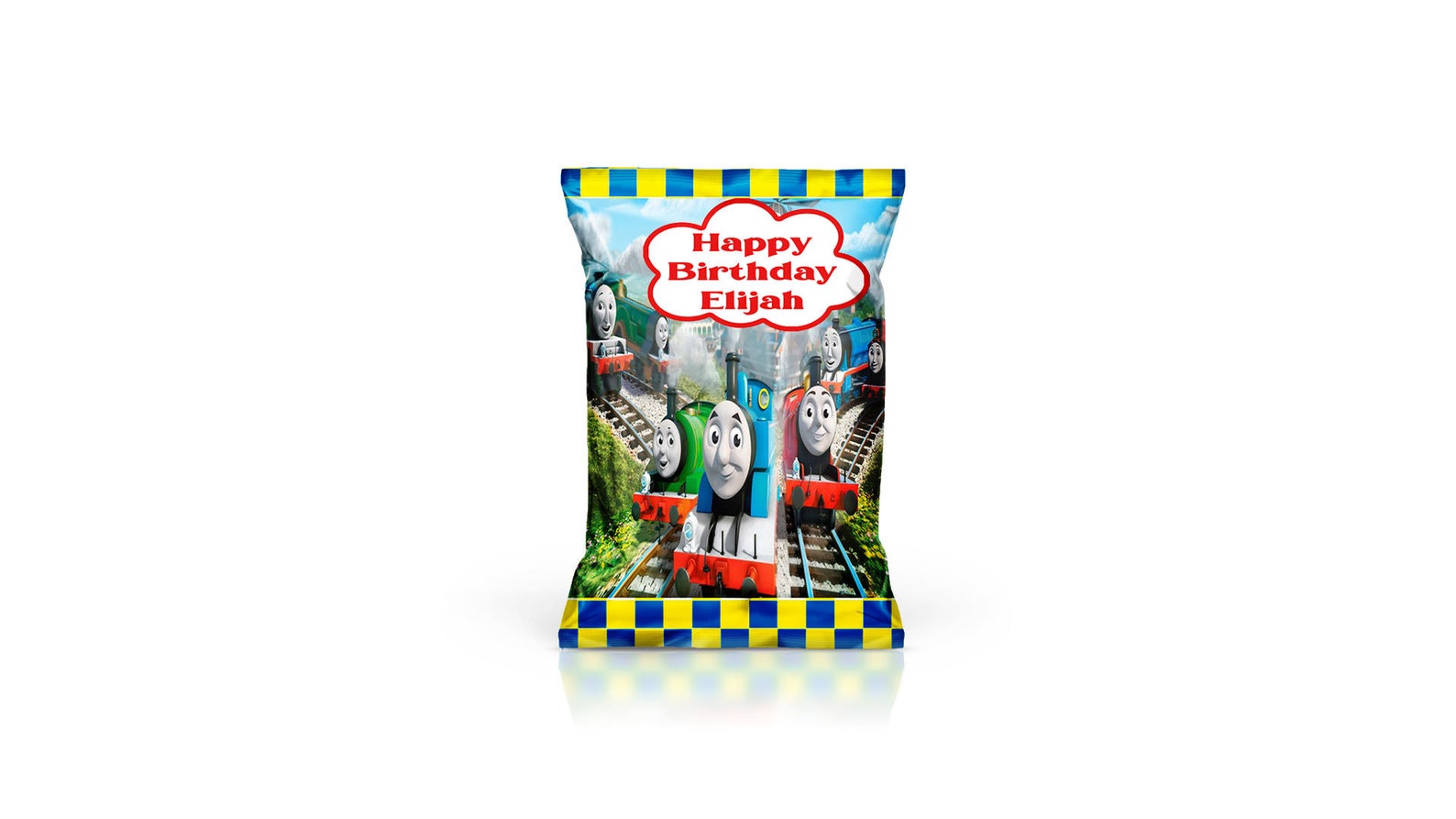 Thomas the Train Chip Bag Wrapper/ Digital File - Etsy