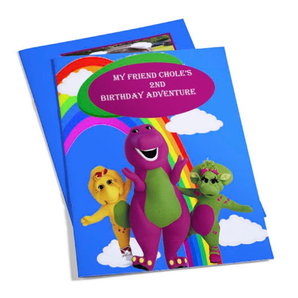 Barney Book - Etsy