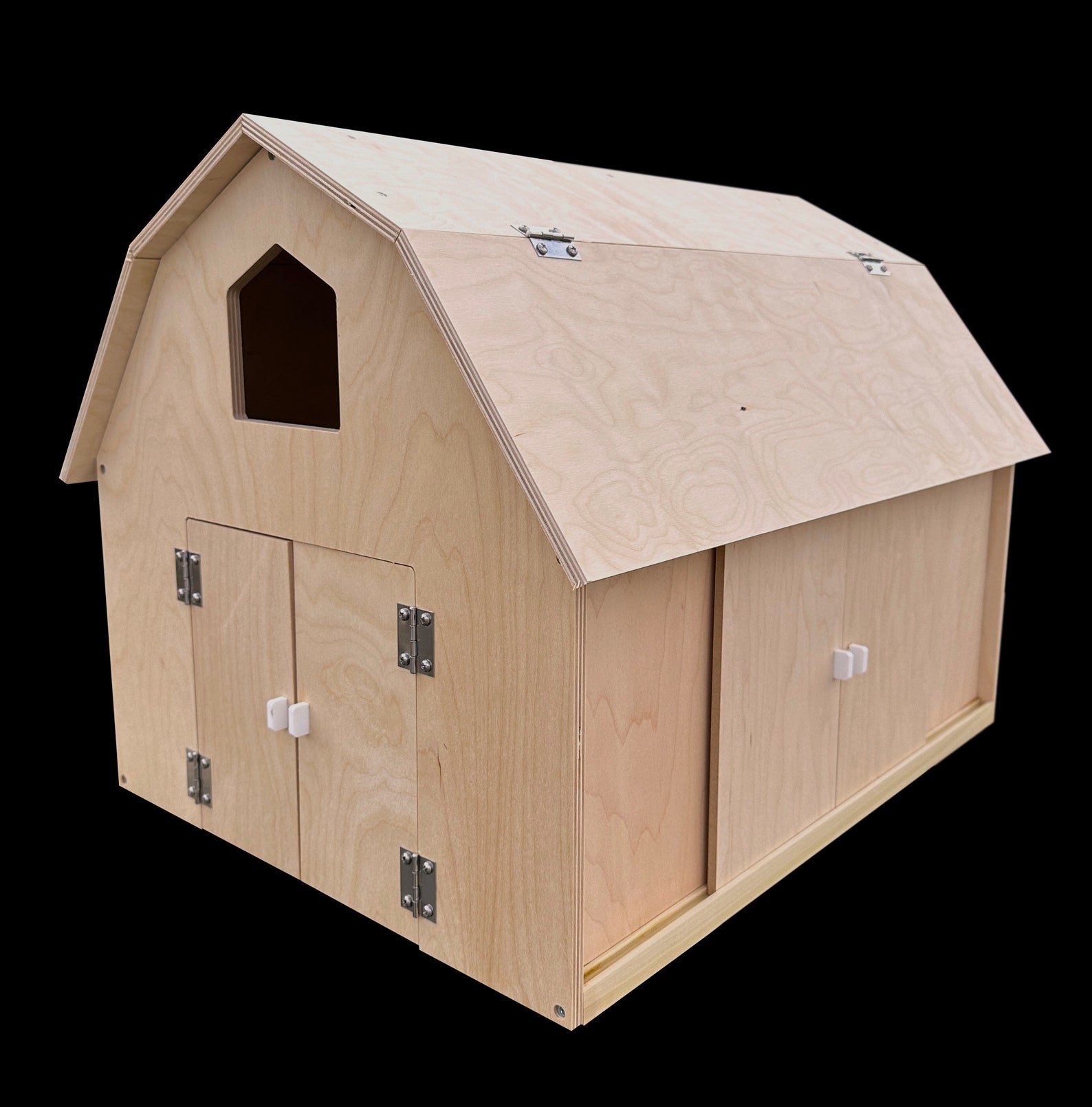 LARGE Made in USA Durable Wooden Toy Barn 18" X 18" X 24" - Etsy