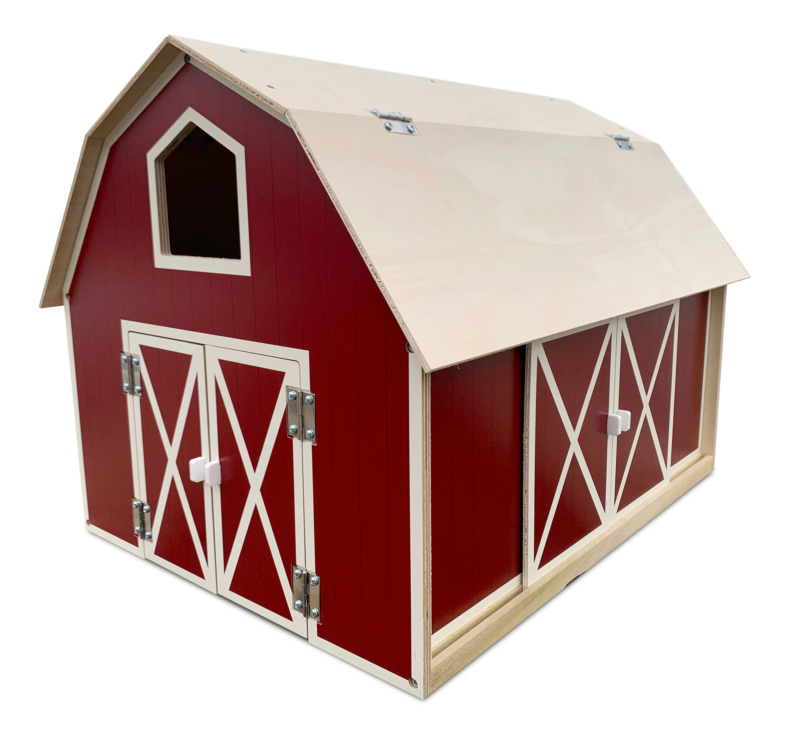 LARGE Made in USA Durable Wooden Toy Barn 18" X 18" X 24" - Etsy