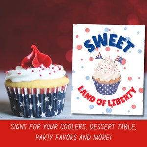 4th of July Party Signs | Patriotic Décor | 4th of July Party ...