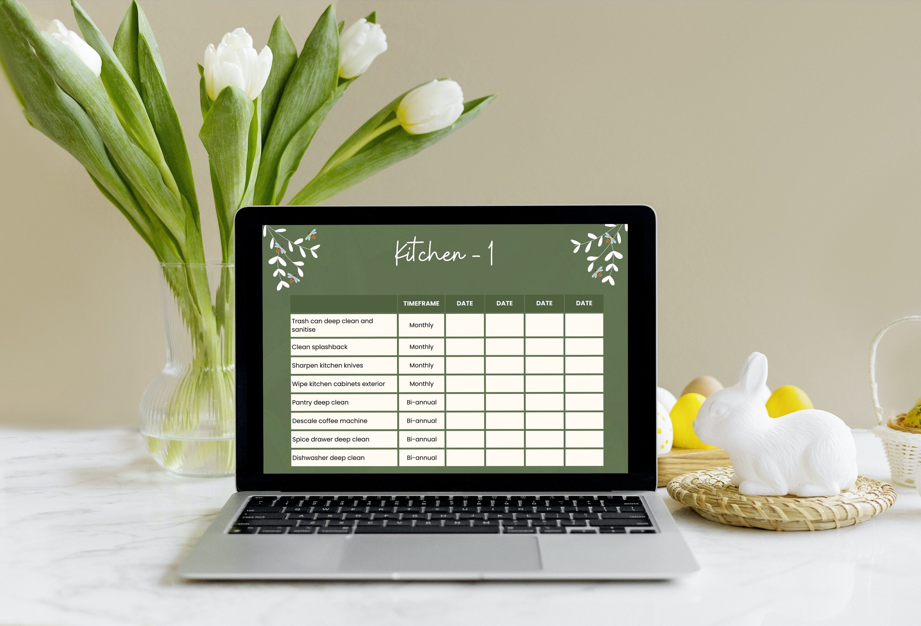 Editable and Printable Cleaning Planner Templates With - Etsy