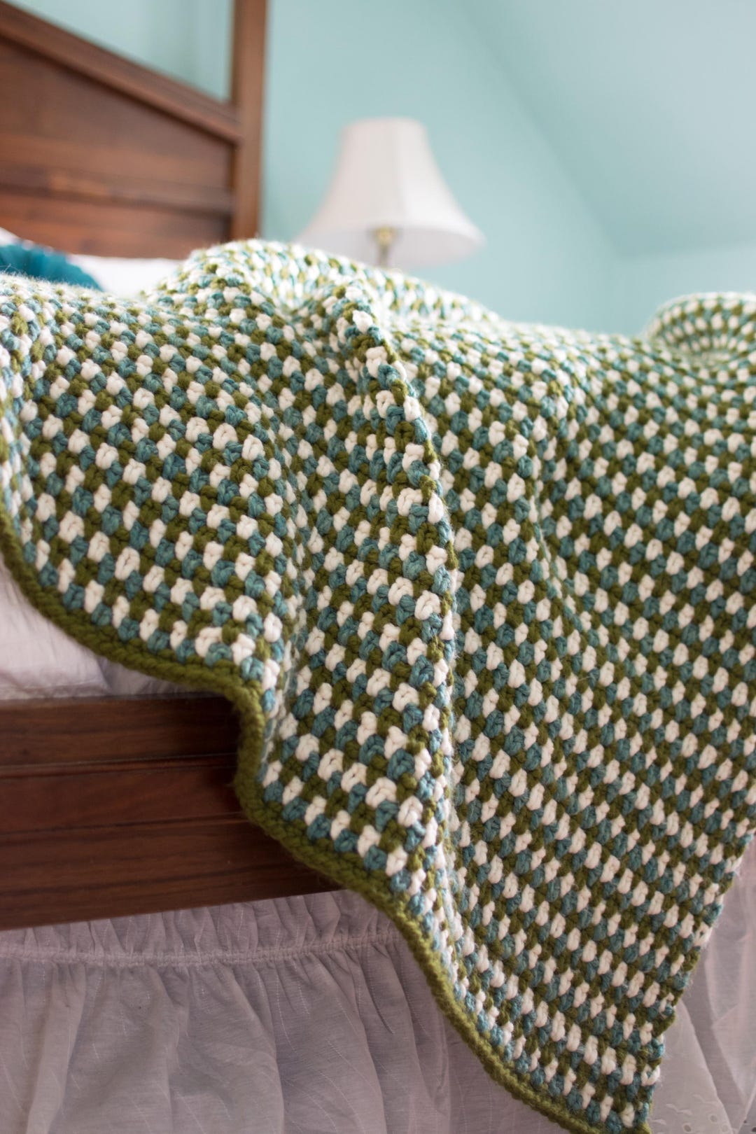 CROCHET PATTERN & Photo Tutorial / Modern Crochet Blanket / the Chunky ...
