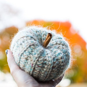 EASY Pumpkin Crochet Pattern 3 Size Options Fuzzy Cute Instant Pdf ...