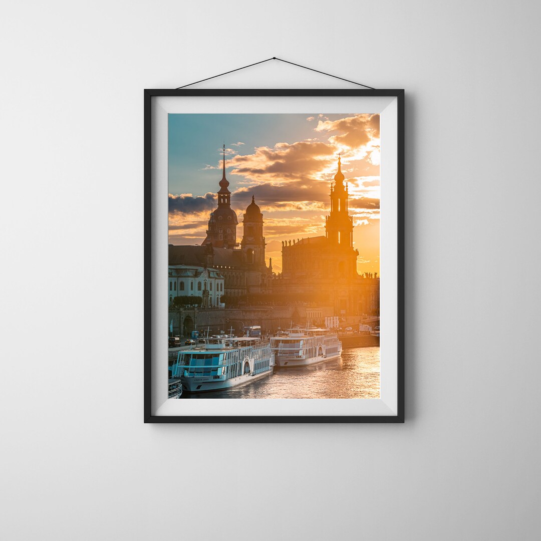 Dresden, Poster, Wall Art, Travel Poster, Photography, Dresden Photo ...