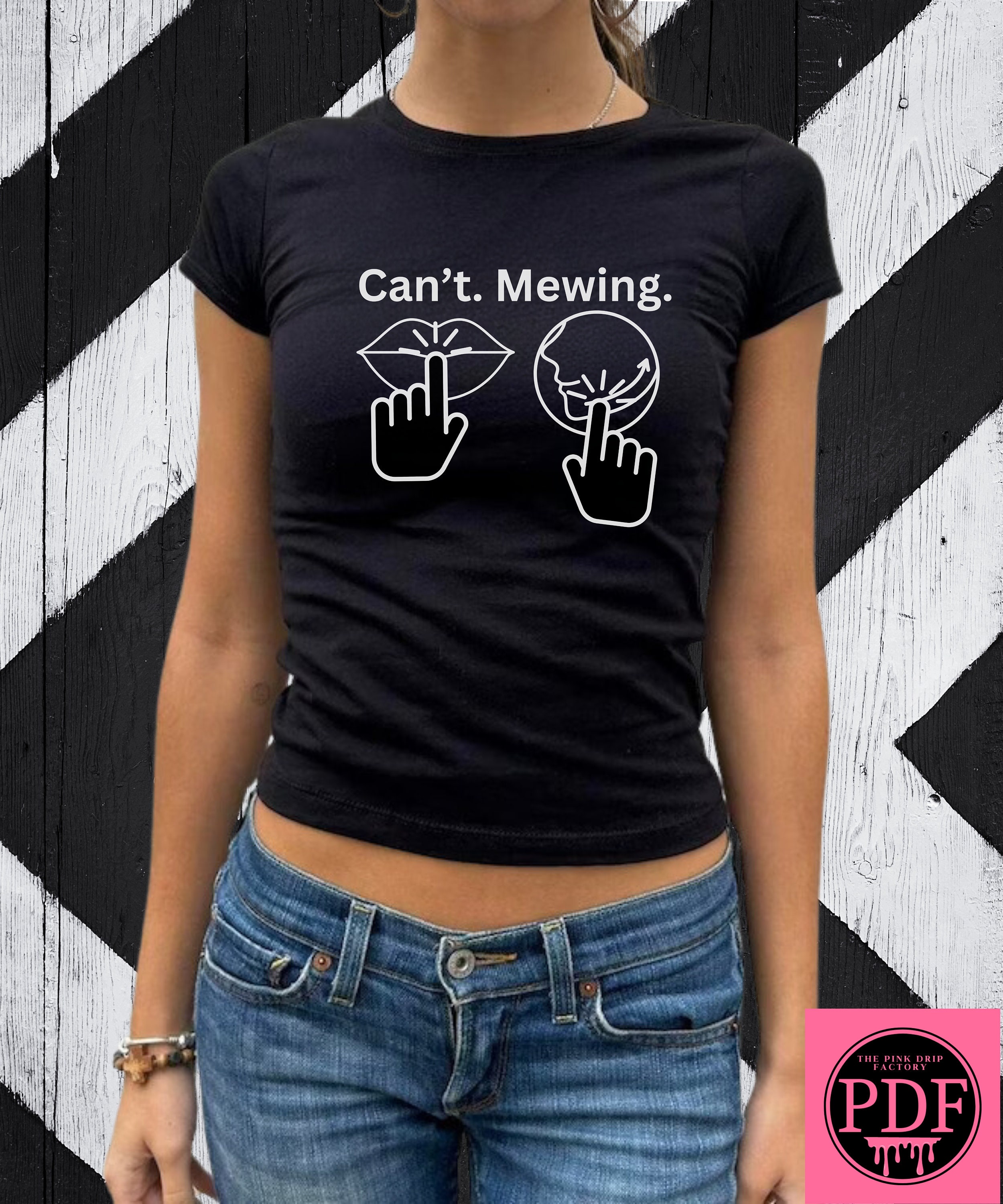 Mewing Shirt Mewing Tshirt Can't Mewing Shirt Mewing Tee Y2K Graphic ...