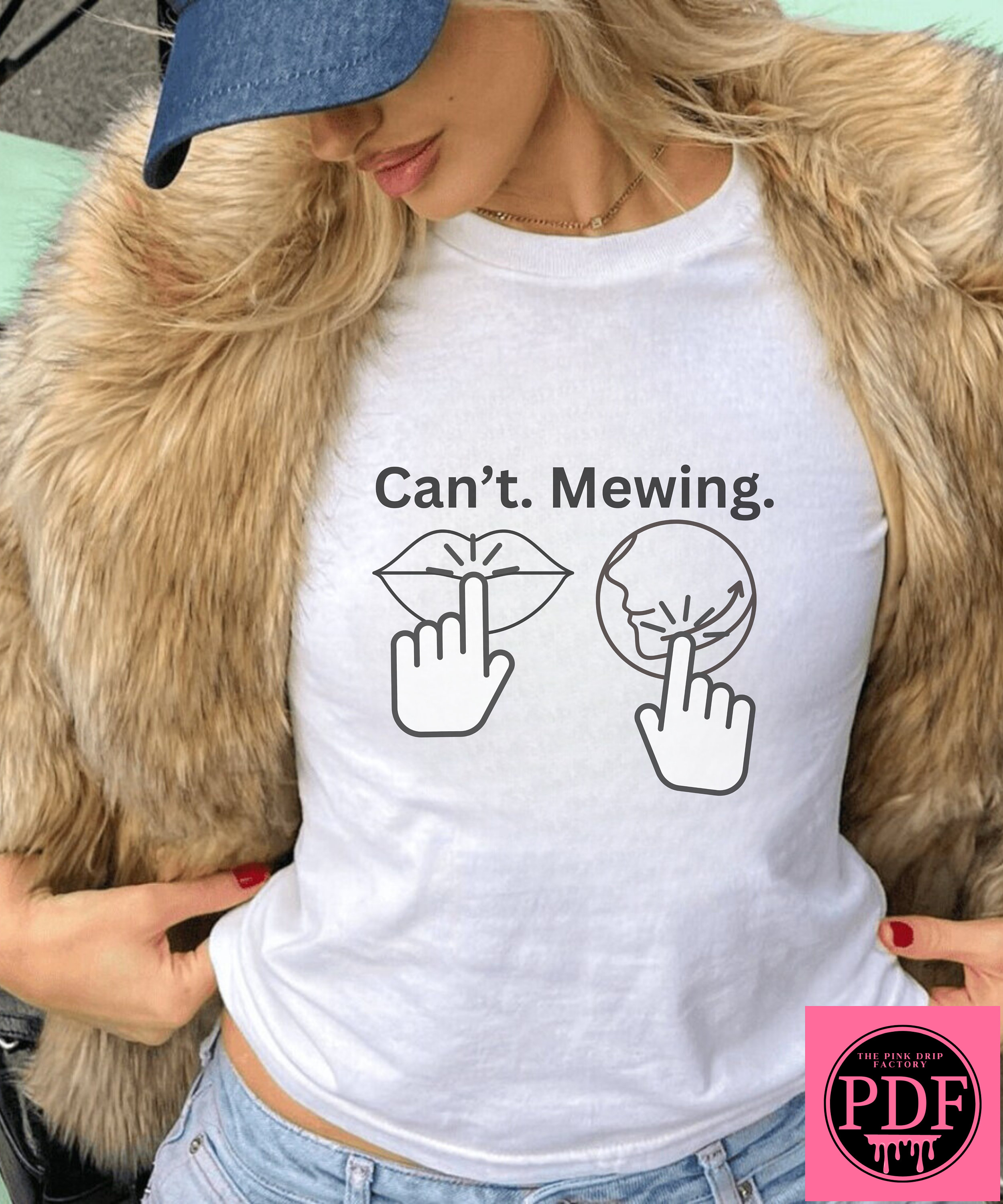 Mewing Shirt Mewing Tshirt Can't Mewing Shirt Mewing Tee Y2K Graphic ...