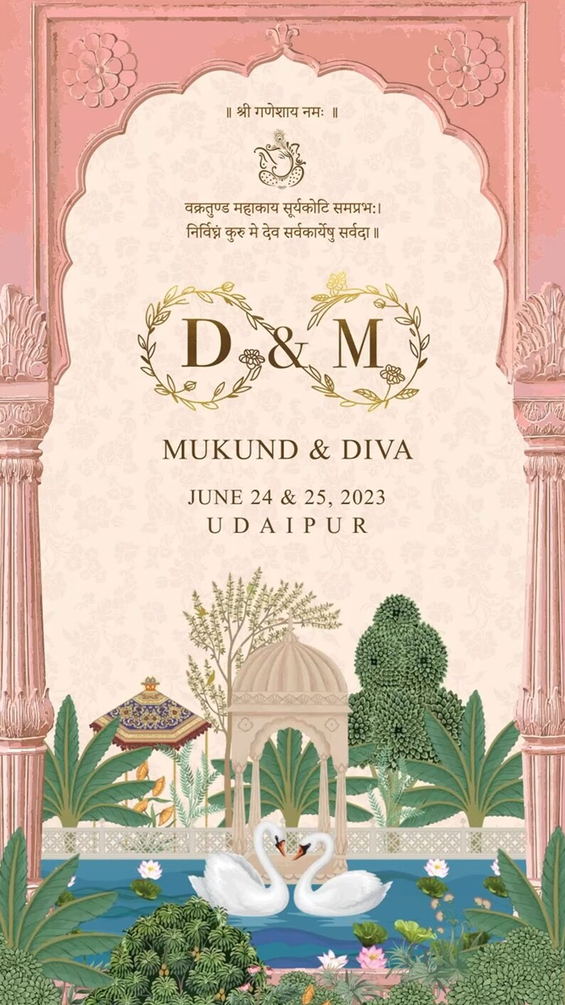 Wedding Invitation Video, Invitation Card, Wedding Invite, Custom ...