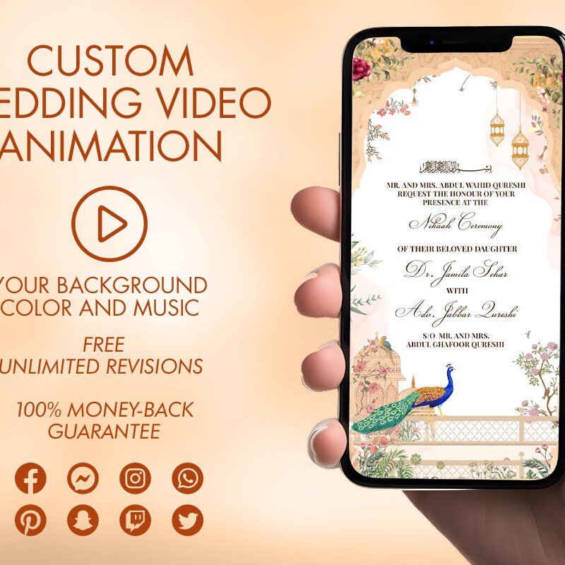 Video Invitation - Etsy