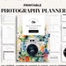 Photo Shoot Planner Template Photography Planner Photographer Planner ...