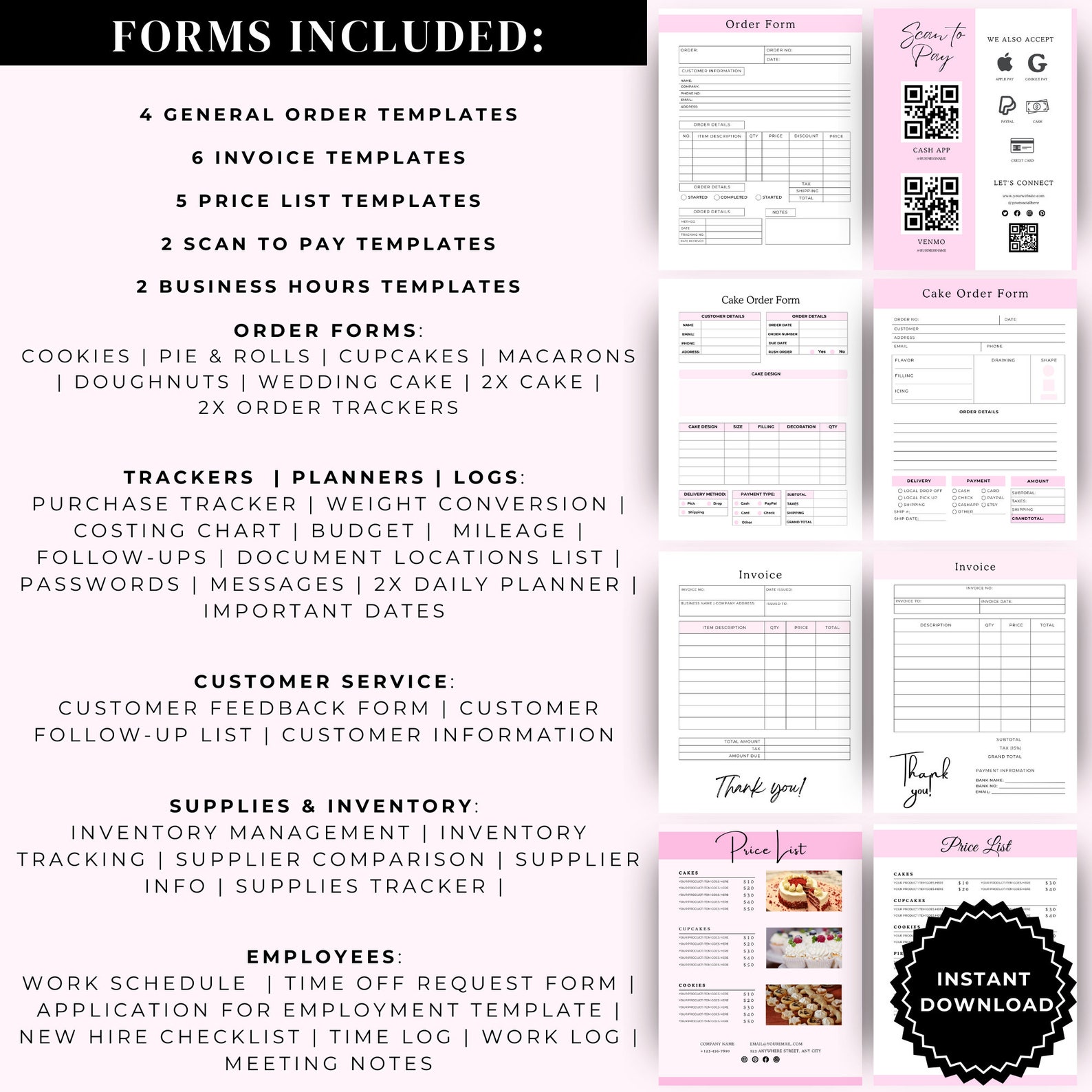 Home Bakery Business | Bakery Shop Planner | Startup Business Plan ...