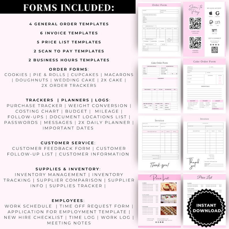 Home Bakery Business | Bakery Shop Planner | Startup Business Plan ...