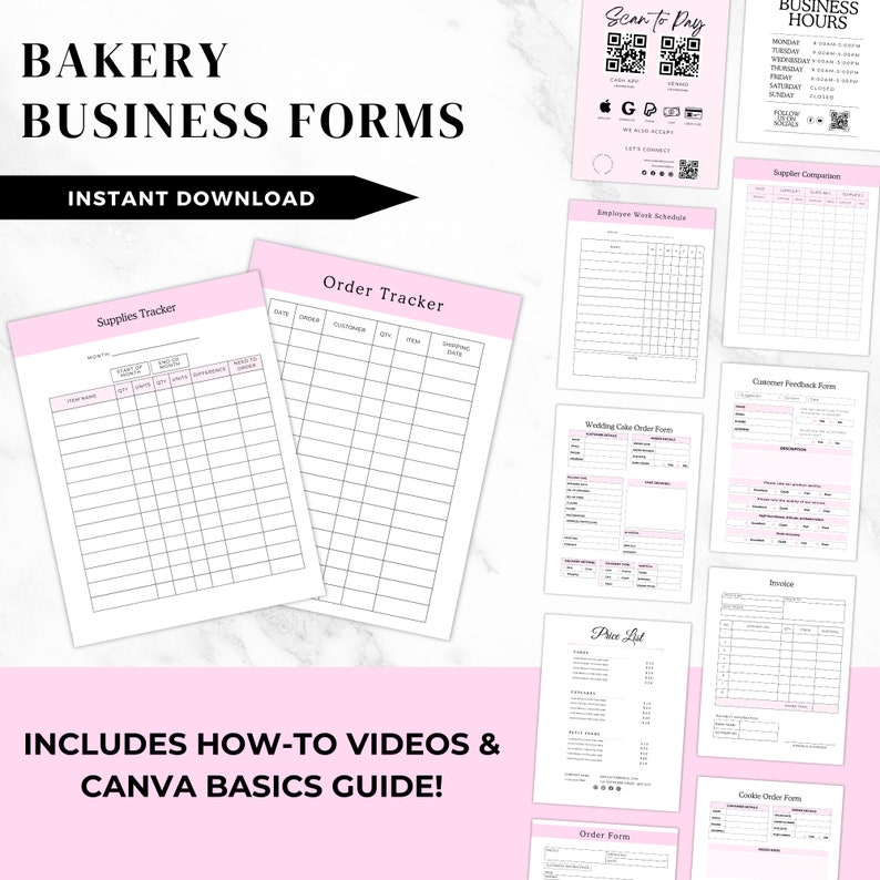 Home Bakery Business | Bakery Shop Planner | Startup Business Plan ...