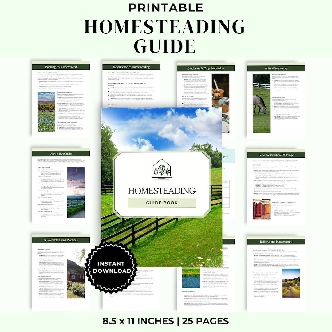 Homesteading Guide | Homesteading for Beginners | Homestead Start Guide ...