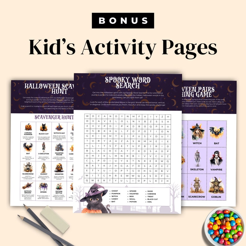 Printable Halloween Party Planner Halloween Planner Halloween Party ...