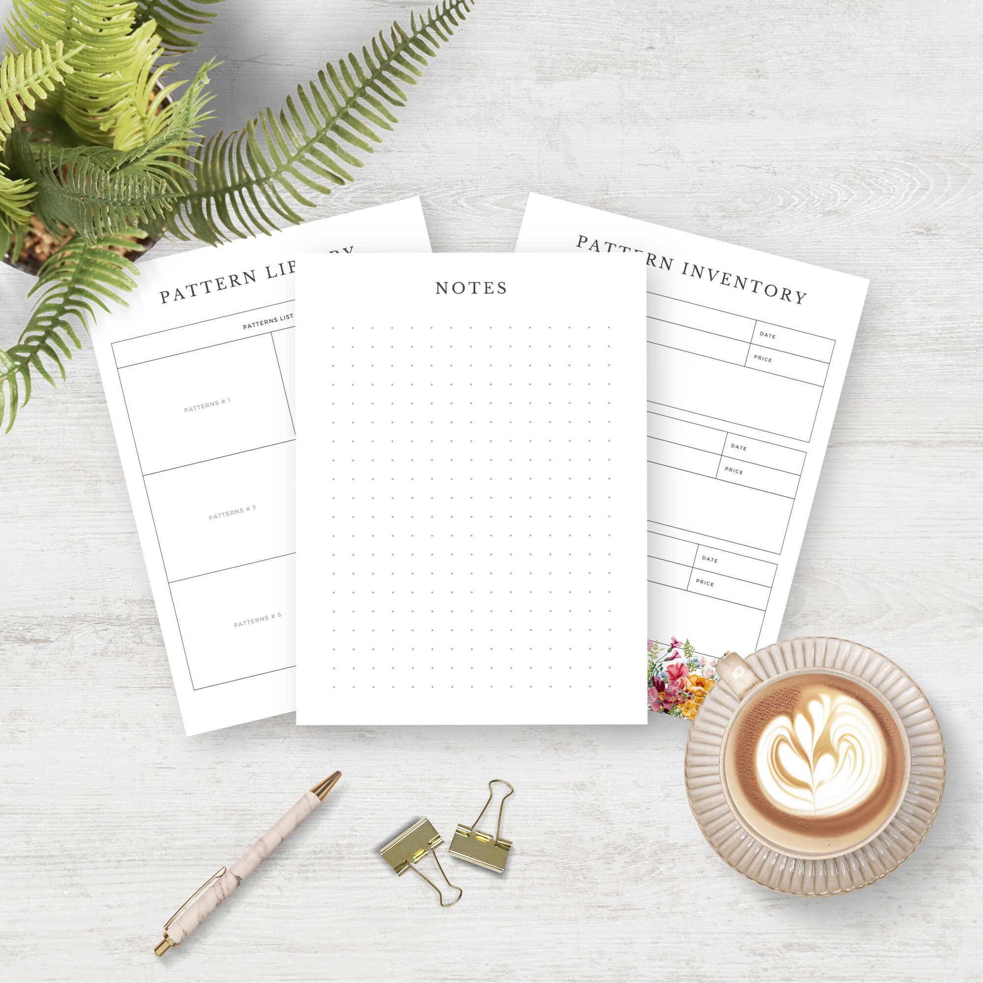 Cross Stitch Planner Embroidery Planner Digital Download Cross Stitch ...