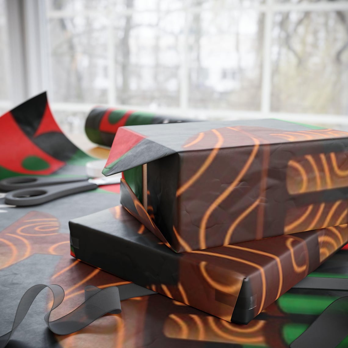 Kwanzaa Wrapping Paper, Festive African Celebration Gift Wrap - Etsy