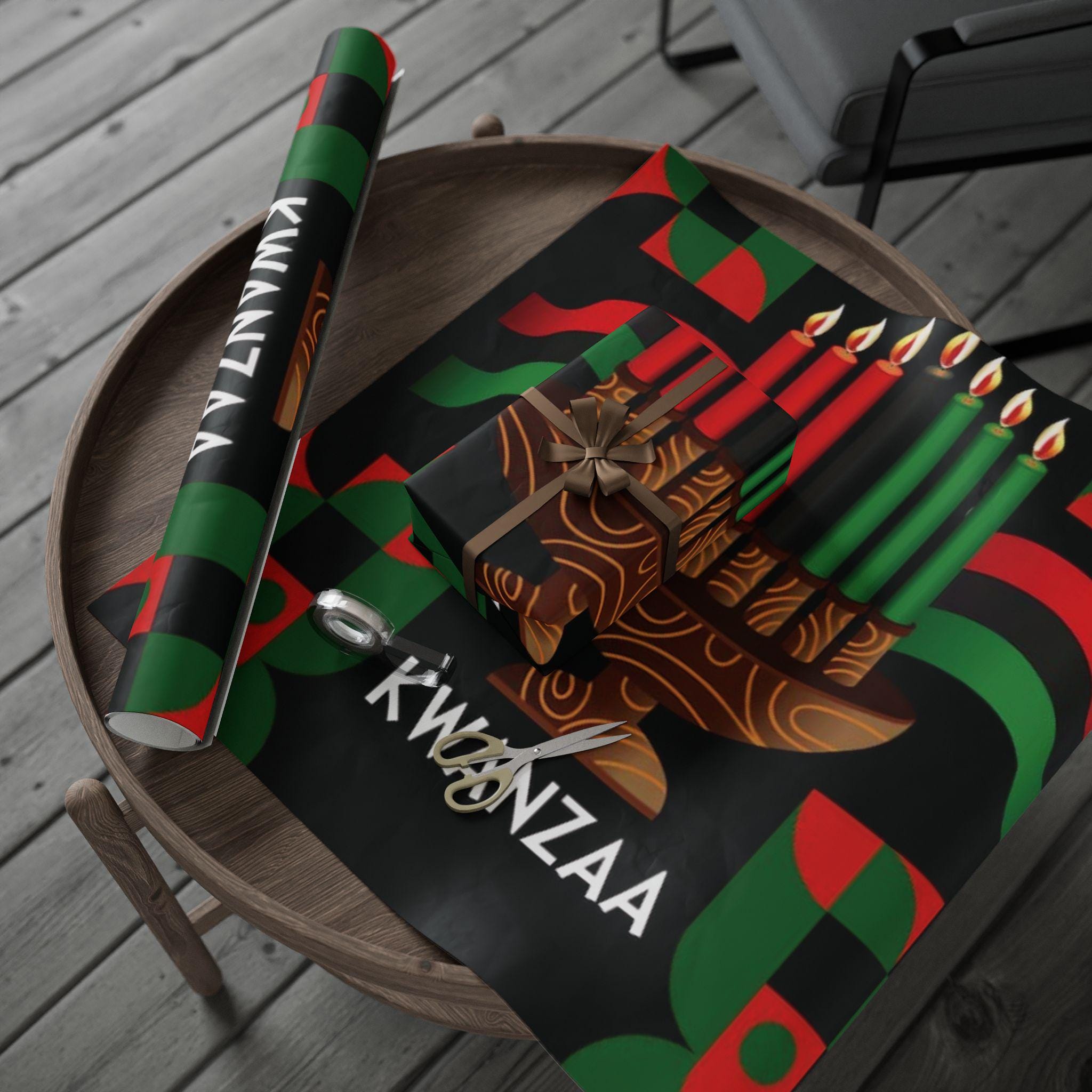 Kwanzaa Wrapping Paper, Festive African Celebration Gift Wrap - Etsy