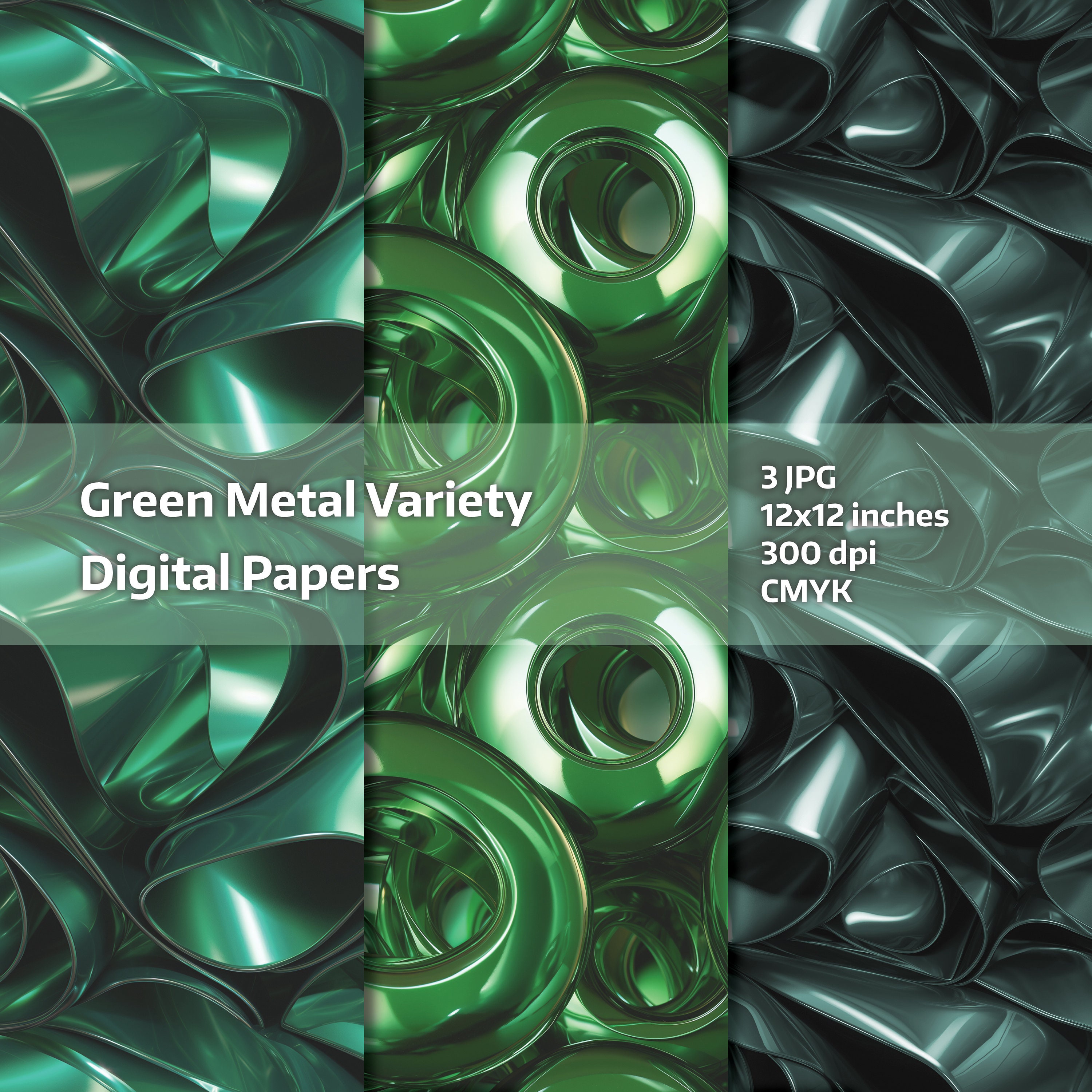 Digital Papers Metal Patterns - Etsy